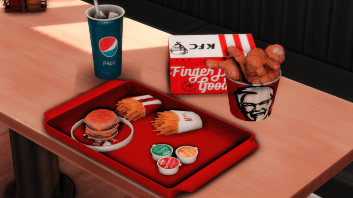 The Sims 4 Mod - KFC Food WIP - Simscolony