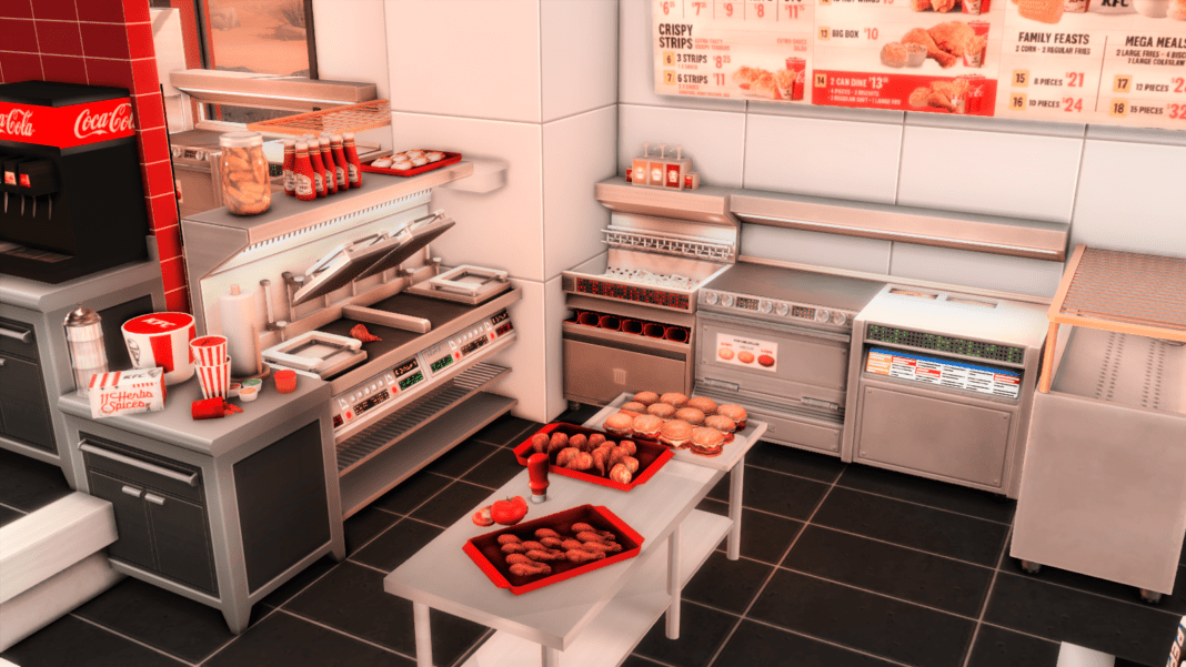 The Sims 4 Mod - KFC Food WIP - Simscolony