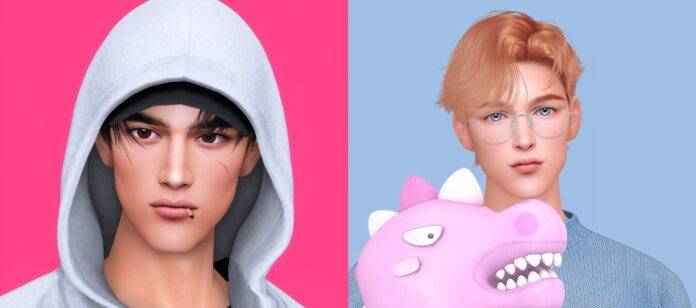 The Sims 4 CC - MEN SKINS GENETICS PRESETS - Simscolony