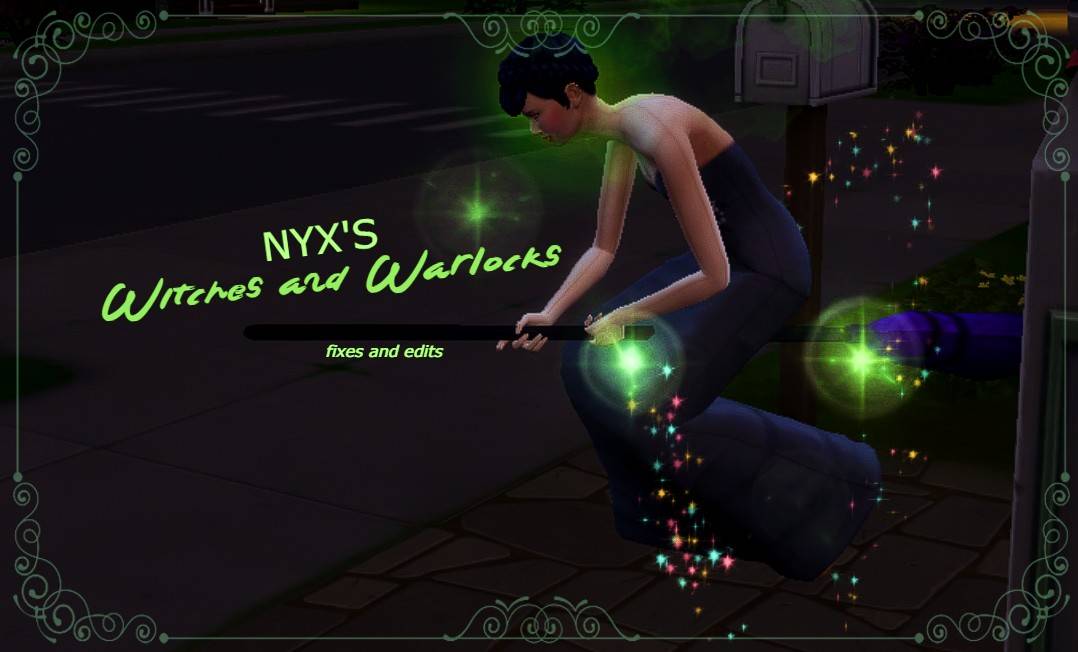 The Sims 4 MOD - Nyx's Witches and Warlocks - Simscolony