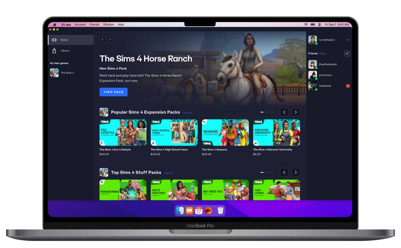 EA เตรียมโบกมือลา Origin For MAC! - Simscolony