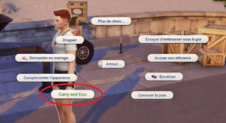 The Sims 4 Mod - Carry and Kiss new animation by khlas - Simscolony