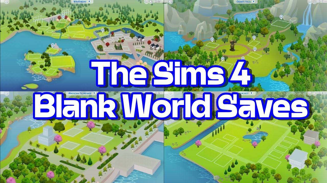 The Sims 4 Showcast - Blank Saves by SrslySims - Simscolony