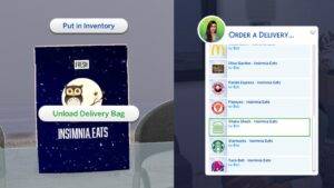 The Sims 4 Mod - Insimnia Eats 2.0 and Grannies or Zero's delivery ...