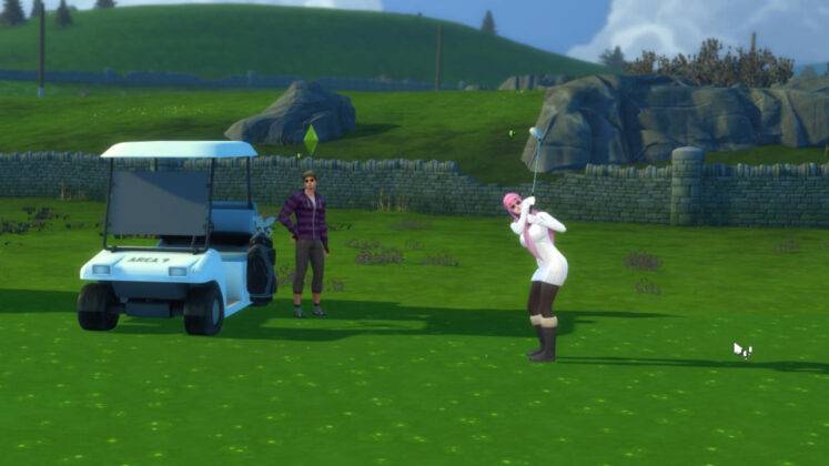 The Sims 4 Mod - golf fuctional by waronkcc - Simscolony