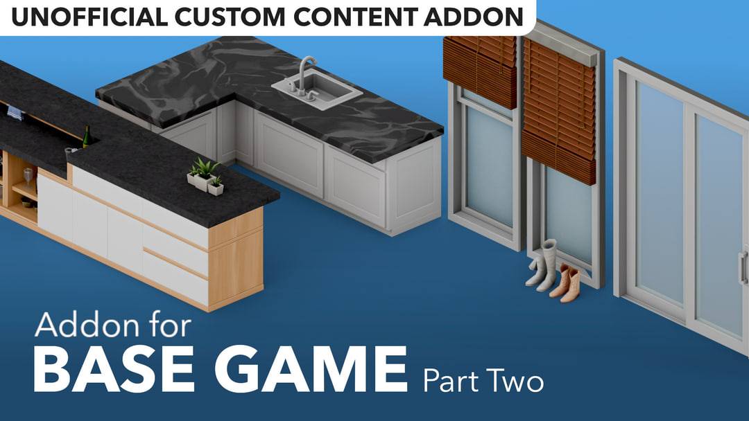 The Sims 4 Mod - Base Game Part Two Addon By IllogicalSims - Simscolony