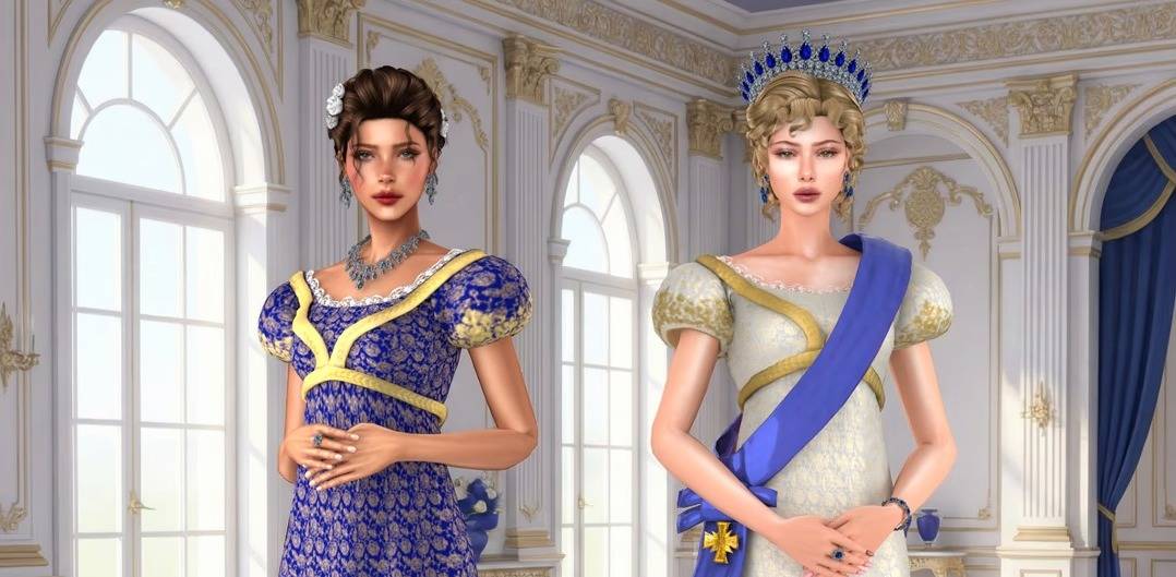 The Sims 4 CC - Dress Queen's and tiara Part 2 modcollective - Simscolony