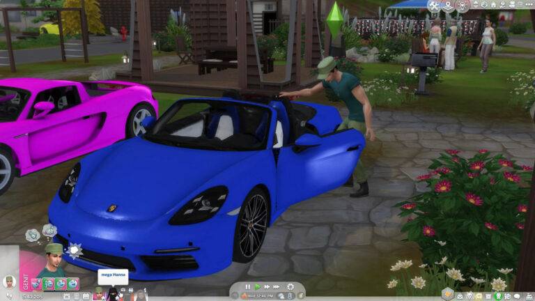 The Sims 4 Mod - cars collection Porsche By Waronkcc - Simscolony