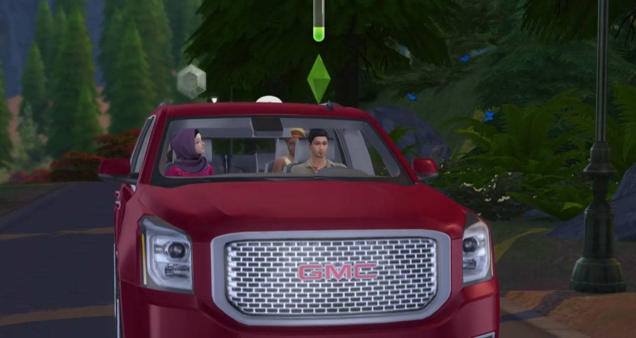 The Sims 4 Mod - Car GMC Yukon 2017 By Waronkcc - Simscolony